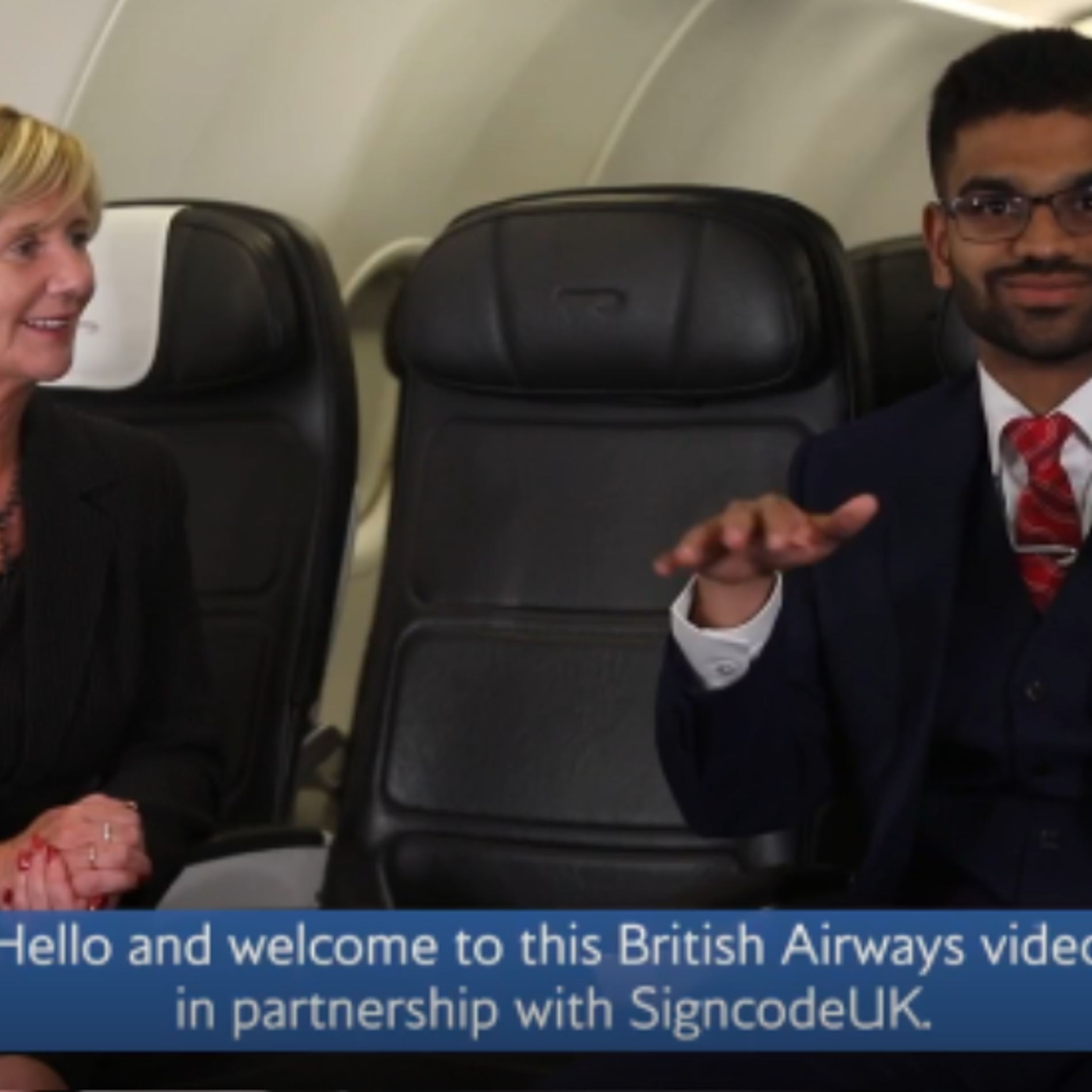 British Airways have partnered with Signcode UK to improve its accessibility offering for deaf ...