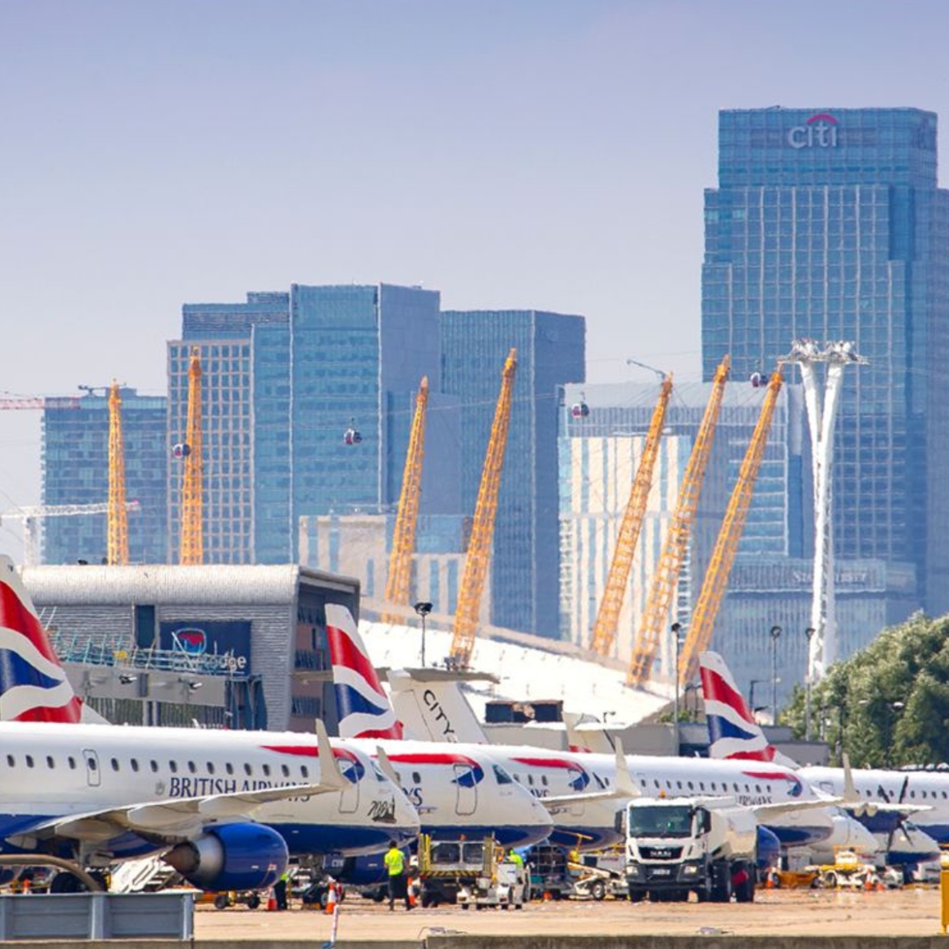 British Airways is marking a major milestone at London City Airport ...